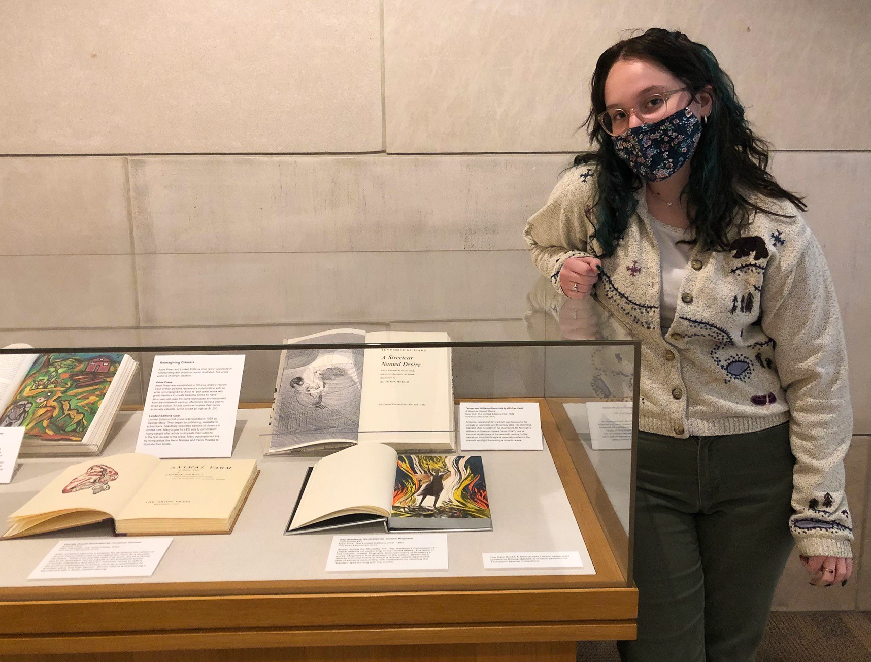 History of Art Major Curates Thompson Library Display on Illustrated ...