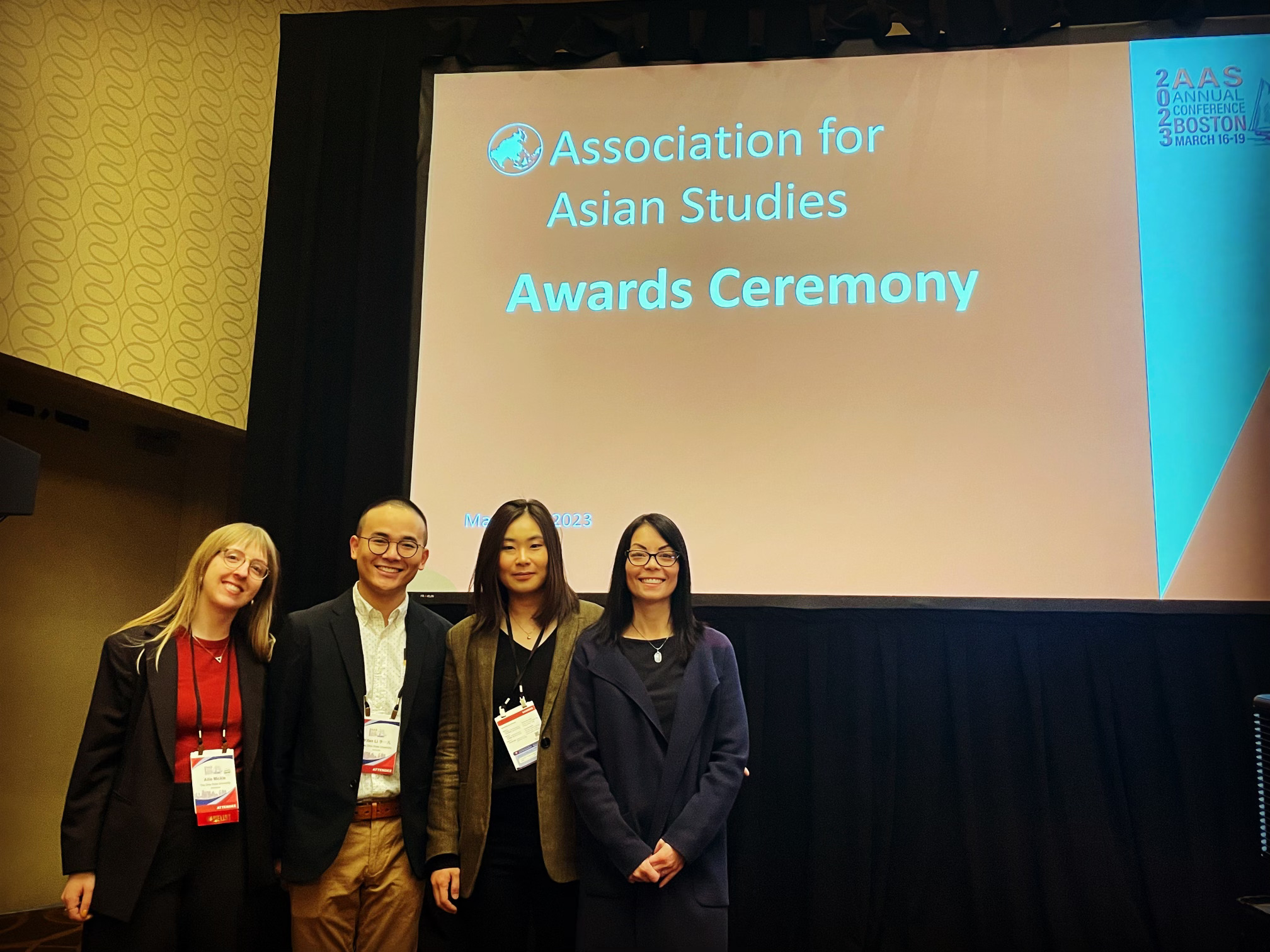 Three Graduate Students, Maika Kagawa Bahr, Allie Mickle, and Yifan Li ...