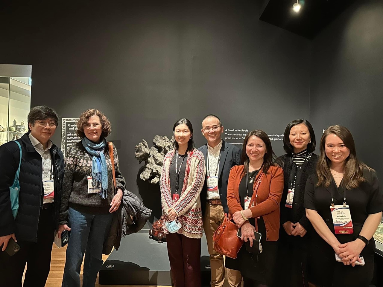 Department Students and Faculty Tour Boston Museum of Fine Arts with Alumnus Gillian Zhang (PhD ...